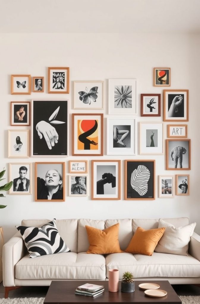 10 Creative Home Decor Ideas Using Cardboard Frames - Easy Ideas for You